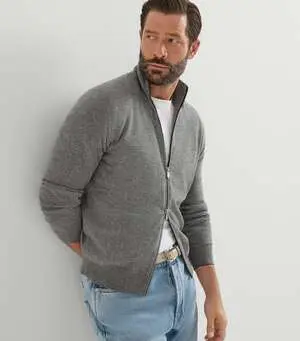 Brunello Cucinelli Cashmere Two-way Zip Cardigan