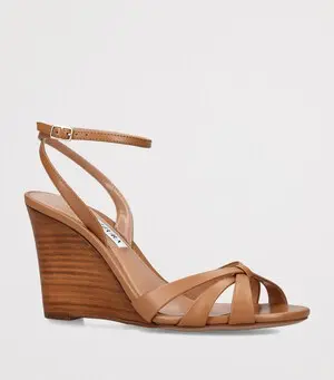 AQUAZZURA Leather Tati Slingback Sandals 85