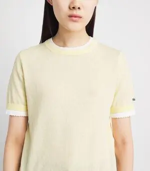 Claudie Pierlot Scalloped Layered Sweater