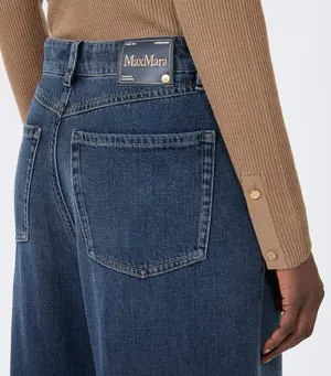 Max Mara High-rise Wide-leg Jeans