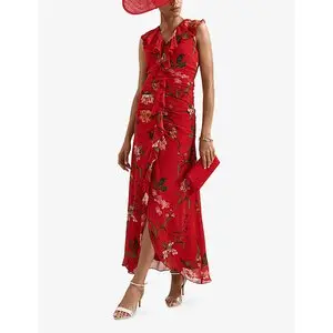PHASE EIGHT Mae Floral-print Woven Maxi Dress