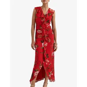 PHASE EIGHT Mae Floral-print Woven Maxi Dress