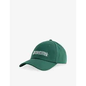UNTIL FURTHER NOTICE Manipulator Embroidered Cotton Cap - Green