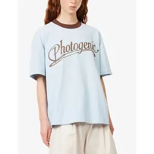 SISTERS & SEEKERS Photogenic Oversized Cotton T-shirt