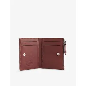 VIVIENNE WESTWOOD Slim Flap Leather Card Holder