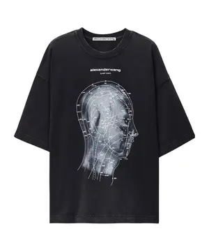 Alexander Wang Eastern Medicine Graphic T-shirt - Black
