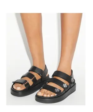 Tory Burch Triple Strap Platform Sandals
