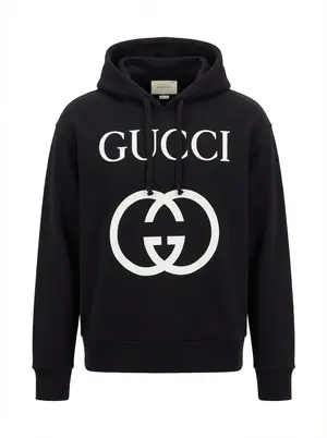 Gucci Gg Logo-print Hoodie