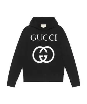 Gucci Gg Logo-print Hoodie