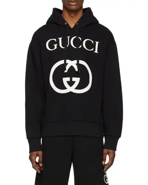 Gucci Gg Logo-print Hoodie