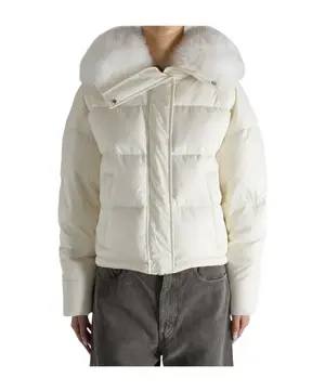 YVES SALOMON Short Down Jacket - Multicolor