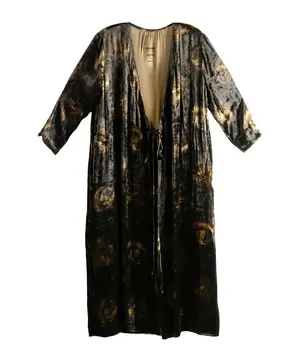UMA WANG Patterned Dress - Black