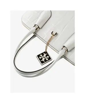 Tory Burch Swing Crocodile-embossed Tote Bag