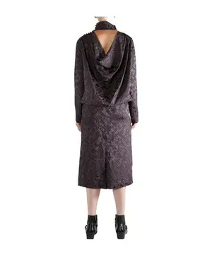 Dries Van Noten Debo Jacquard Midi Dress