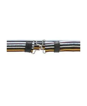 Prada Striped Buckle Belt