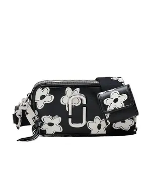 Marc Jacobs Daisy Snapshot Shoulder Bag - Black