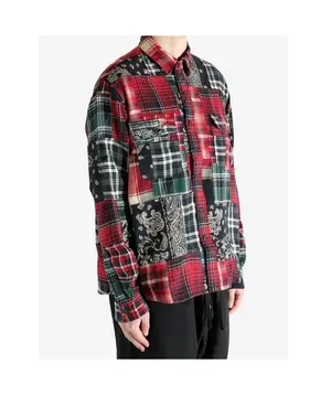 Polo Ralph Lauren Classic Fit Patchwork Flannel Workshirt