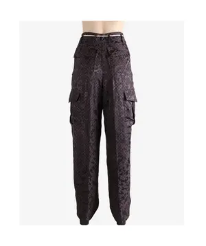 Dries Van Noten Polk Jacquard Tailored Pants