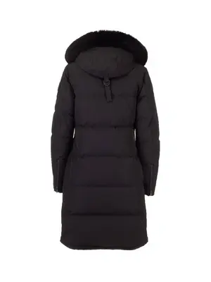 Moose Knuckles Causapscal Puffer Coat With Hood And Fur Trim