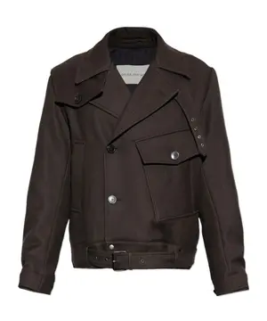 Dries Van Noten Long Sleeve Casual Jacket - Black