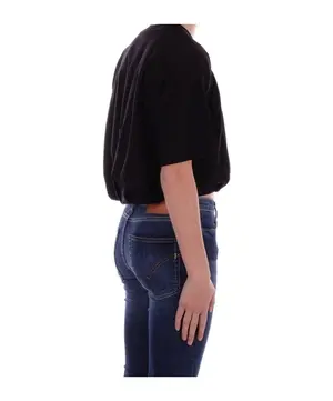Pinko Torrone Cropped Jersey T-shirt