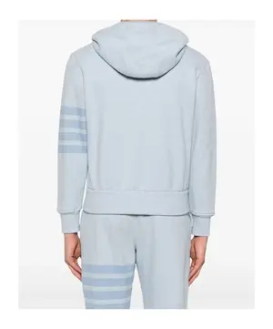 Thom Browne 4-bar Stripe Zip-up Hoodie