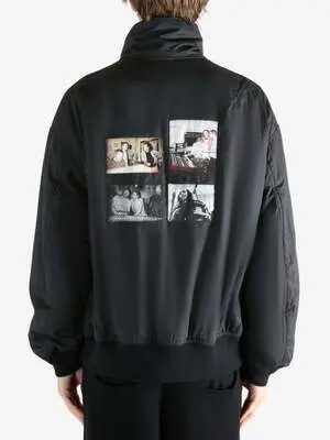 Undercover High Neck Elastic Hem Coat