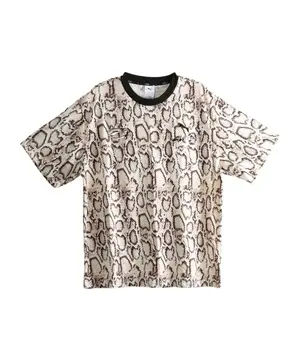 PUMA Snake-print T-shirt - Nude