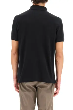 Barbour Piquet Logo Embroidered Polo Shirt
