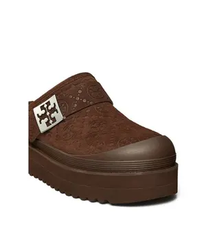 Tory Burch Mellow Shearling Platform Mules