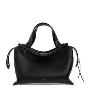 WANDLER Wandler Logo Debossed Small Tote Bag