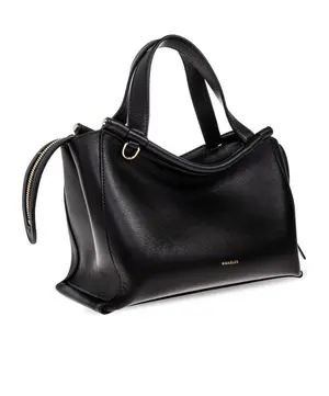 WANDLER Logo Debossed Small Tote Bag