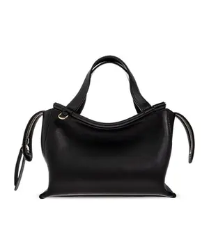 WANDLER Logo Debossed Small Tote Bag