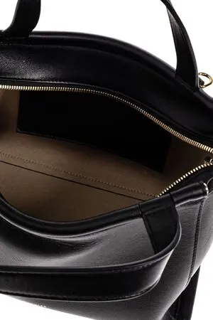 WANDLER Logo Debossed Small Tote Bag