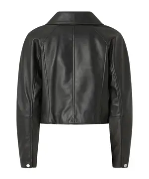 Pinko Leather Biker Jacket