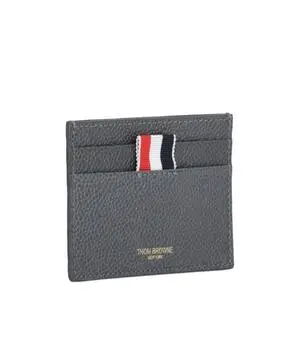 Thom Browne Rwb Loop Tab Cardholder - Black