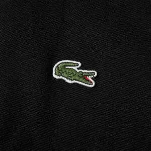 Lacoste Logo Embroidered Long-sleeved Polo Shirt