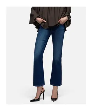 7 For All Mankind Cropped Boot In Slim Illusion Jeans