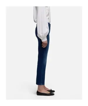 7 For All Mankind Cropped Boot In Slim Illusion Jeans
