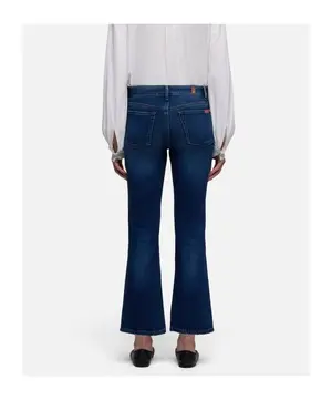 7 For All Mankind Cropped Boot In Slim Illusion Jeans