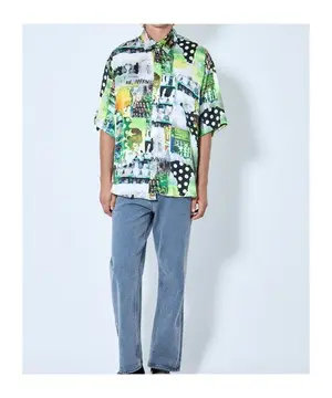 Martine Rose Boxy Wrap Shirt
