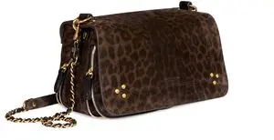 Jérôme Dreyfuss Leopard Print Fashion Bag
