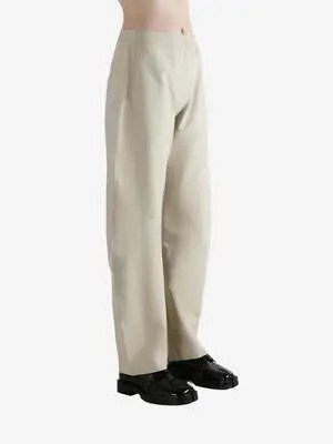AMOMENTO Curved Long Pants