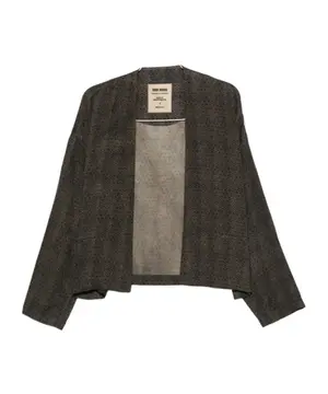 UMA WANG Geometric Pattern Long Sleeve Casual Jacket - No