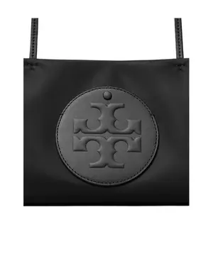Tory Burch Ella Logo-patch Shoulder Bag