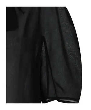 AMOMENTO Knotted Collar Top
