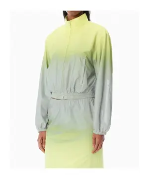 Alexander Wang Reflective Shrunken Track Jacket