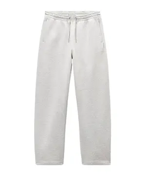 Alexander Wang Rhinestone Drawstring Track Pants - Light Grey