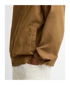 Barbour Royston Harrington Jacket With Zip Closure