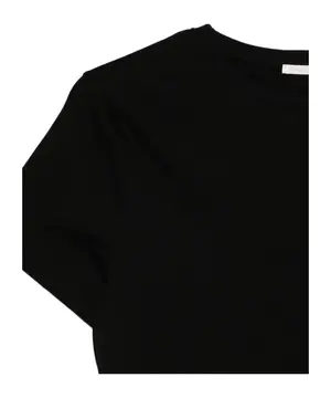 AMOMENTO Crew Neck Short-sleeved T-shirt